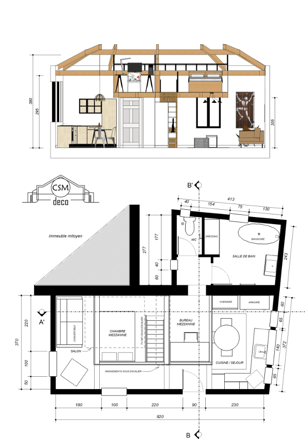 Plans & Perspectives (3D) – CSM deco